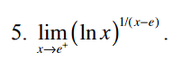 Solved 5. ﻿solve the limit without using a graph or table | Chegg.com