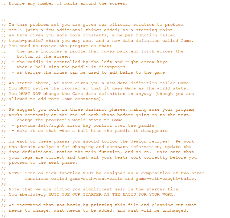 Solved BSL (Basic Student Language) I keep getting this | Chegg.com