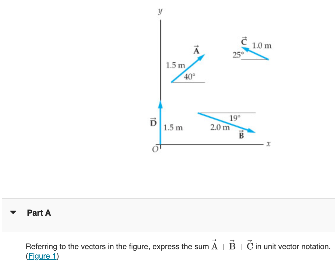 Solved Referring to the vectors in the figure, express the | Chegg.com Solved Referring to the vectors in the figure, express the | Chegg.com