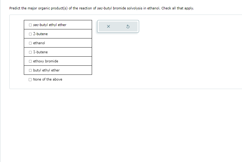 Solved Consider the mechanism of an E1 reaction.Draw the | Chegg.com