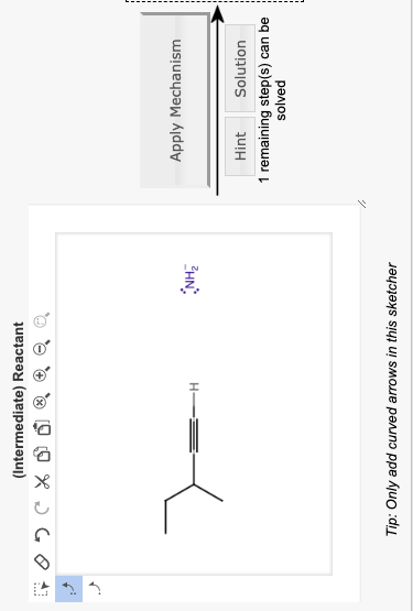 Solved Tip: Only add curved arrows in this sketcher | Chegg.com