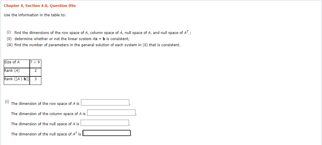 Solved Chapter 4, Section 4.8, Question 09e Use the | Chegg.com