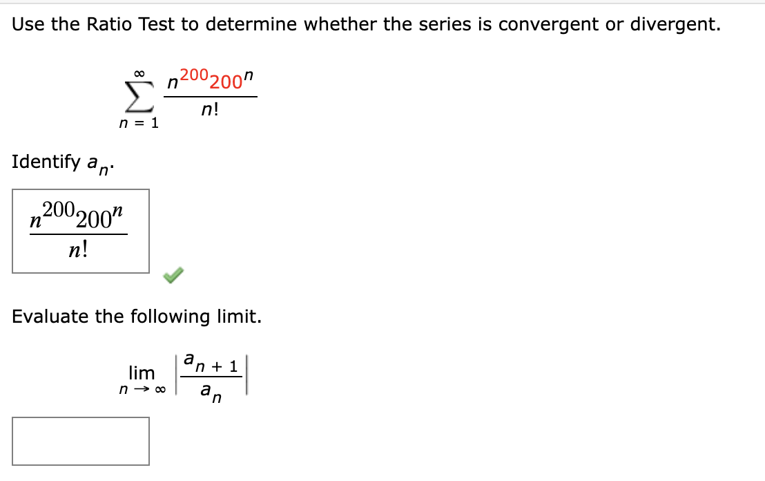 Solved Use the Ratio Test to determine whether the series is | Chegg.com