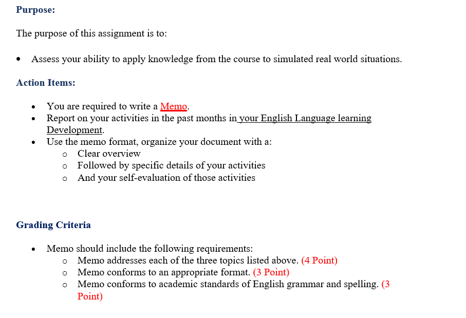 Purpose: The purpose of this assignment is to: - | Chegg.com