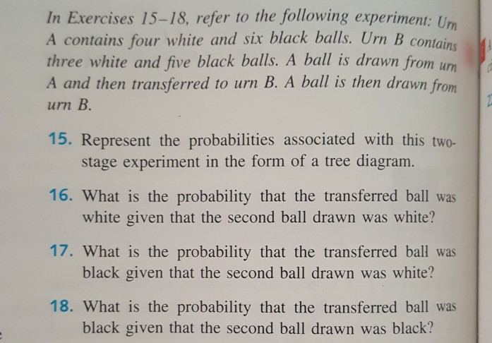 Solved In Exercises 15-18, refer to the following | Chegg.com
