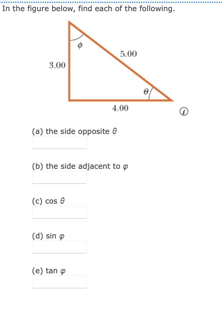 Solved In the figure below, find each of the following. | Chegg.com
