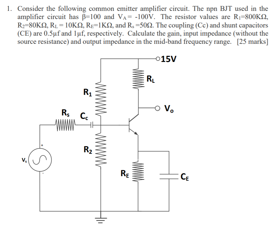 Solved Transistor models and parameters Mosfet (n-channel | Chegg.com