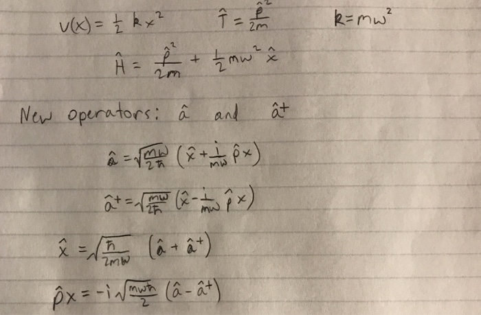 Solved Derive expression for x hat and p hat x given the | Chegg.com
