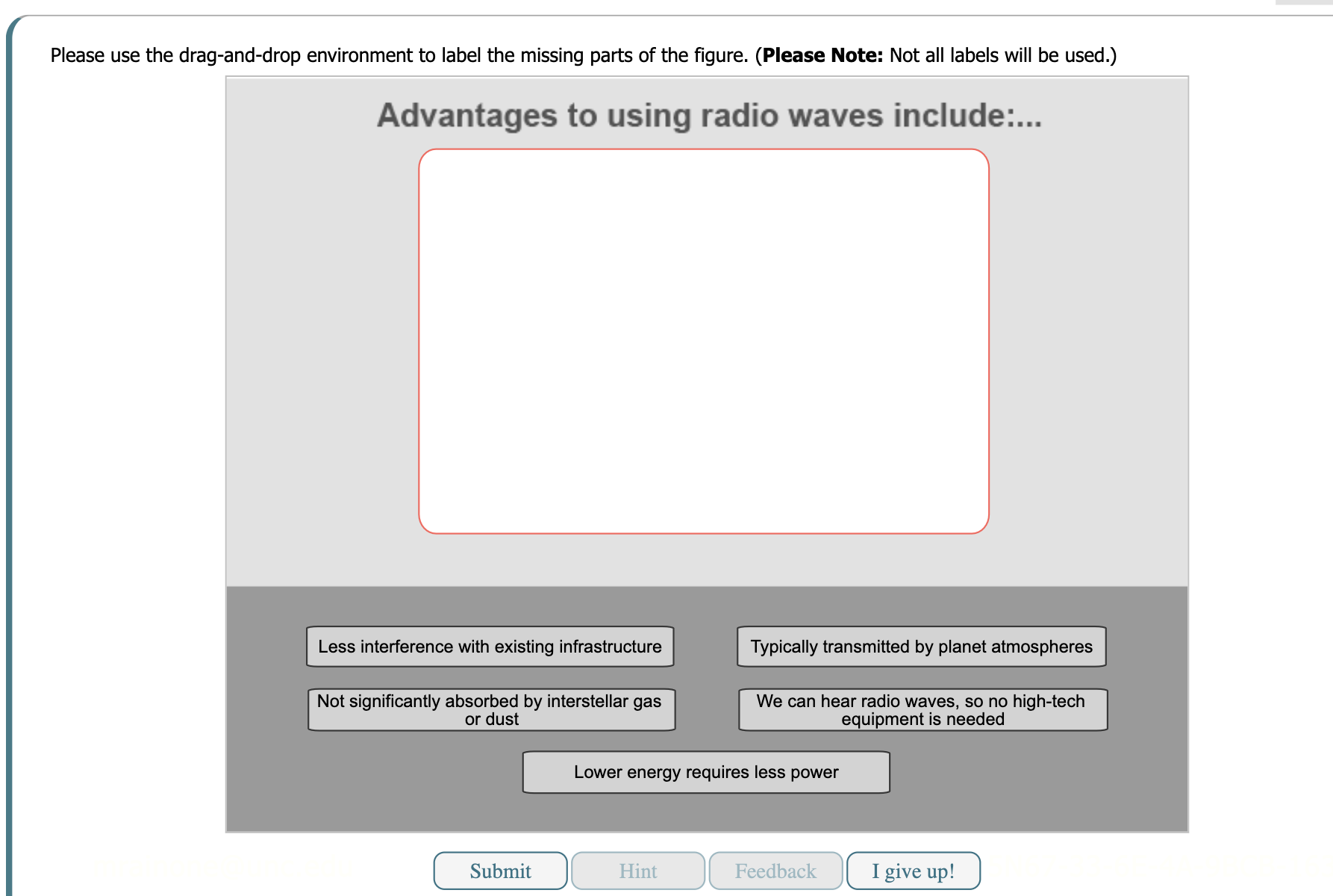 Solved Please use the drag-and-drop environment to label the | Chegg.com