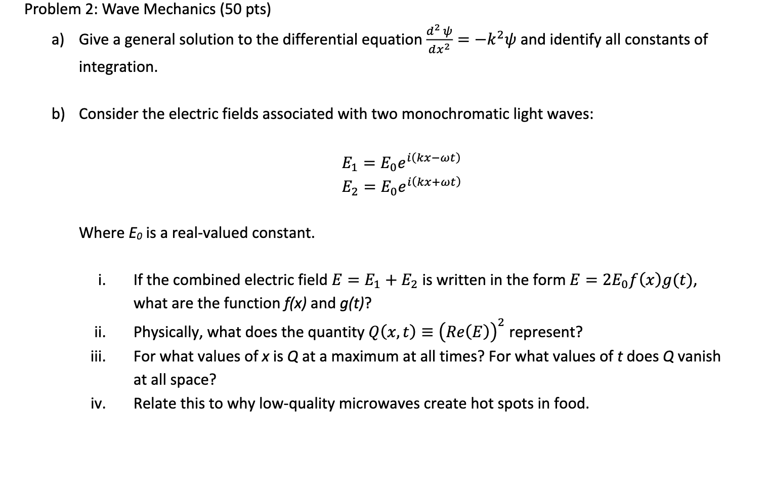 Solved a) Give a general solution to the differential | Chegg.com