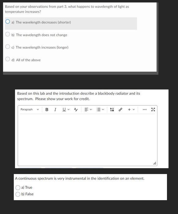 Solved Based on your observations from part 3 , what happens | Chegg.com