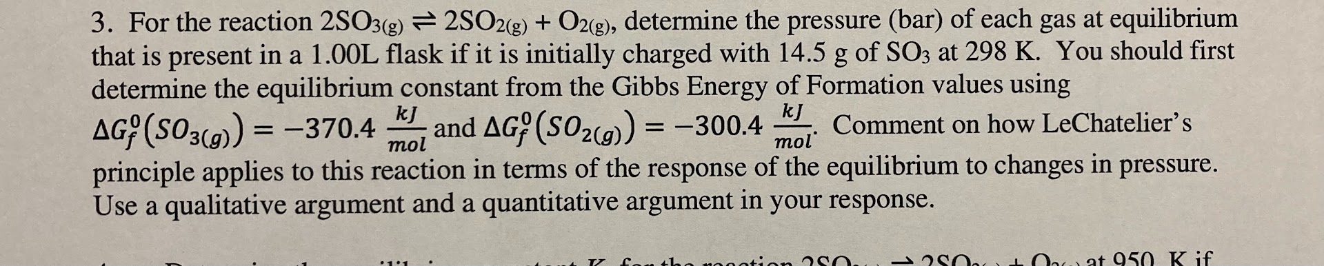 Solved I've tried to start the problem, I'm in Pchem, but I | Chegg.com