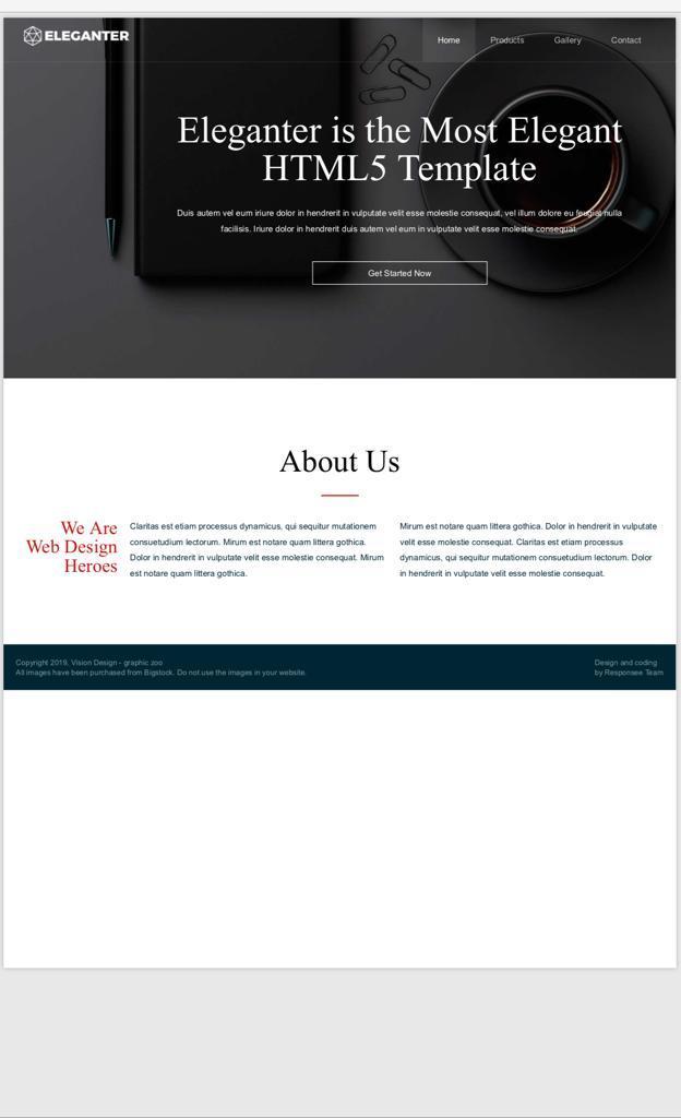 Solved Use html and CSS to create a web pages as shown in | Chegg.com