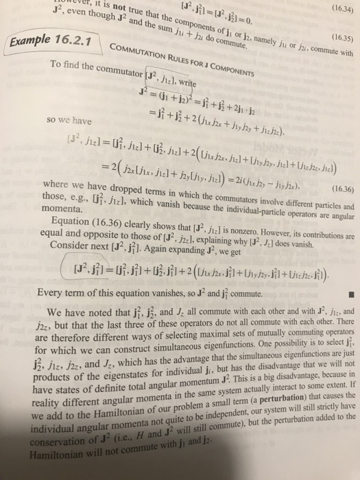 Solved 10), Find the Commutator [J2, Jid and [J2, Hint: | Chegg.com Solved 10), Find the Commutator [J2, Jid and [J2, Hint: | Chegg.com