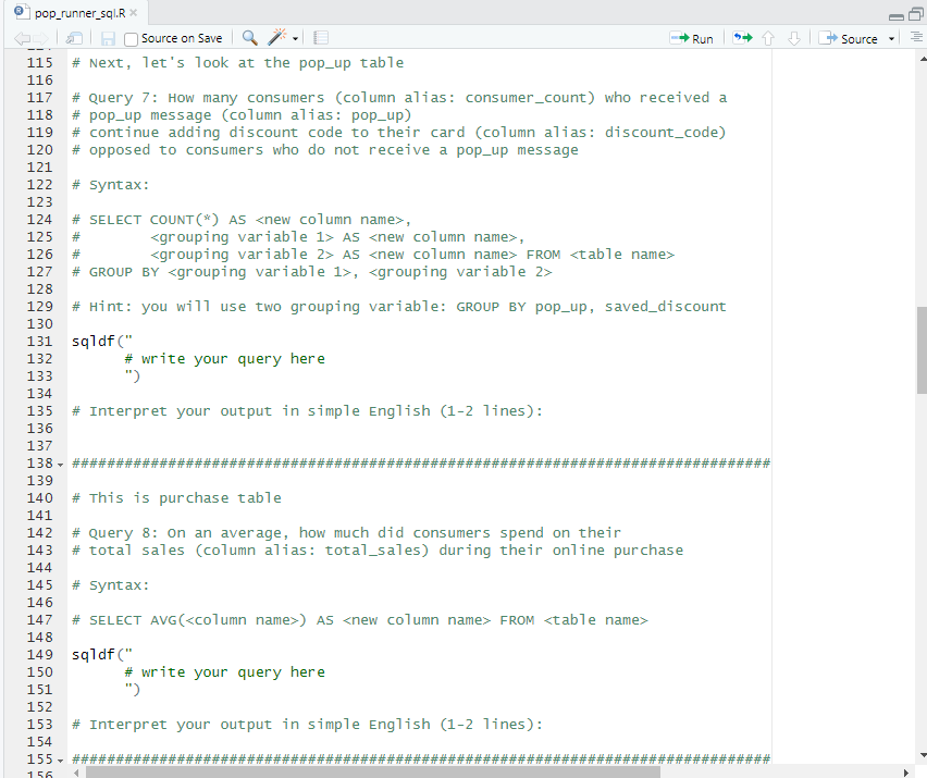 Solved \# Query 1) Display first 5 rows of consumer table | Chegg.com