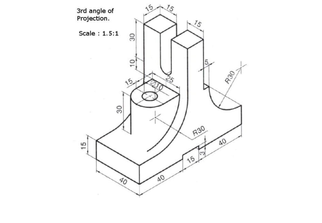 Solved Solve this 3D Model question in Autodesk Inventor | Chegg.com