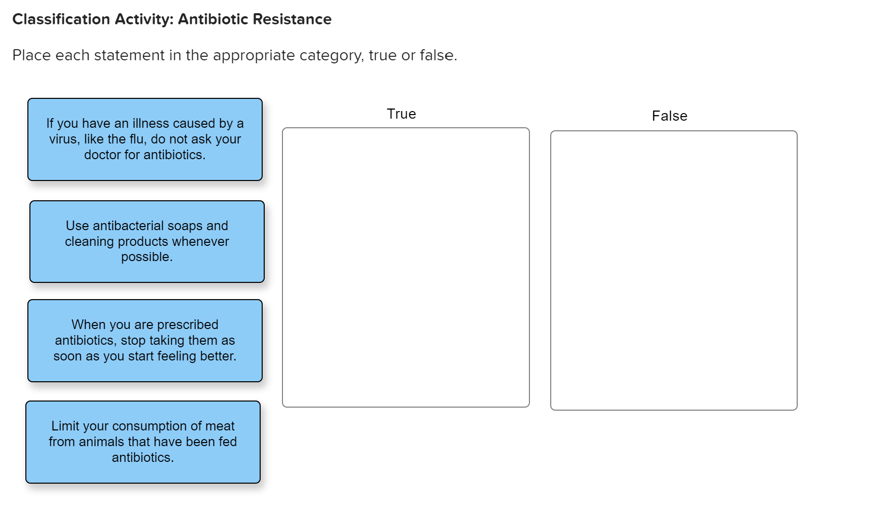 Solved Matching/Sequencing Activity: The Chain of Infection | Chegg.com