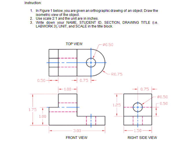 Solved Instruction 1. In Figure 1 below, you are given an | Chegg.com