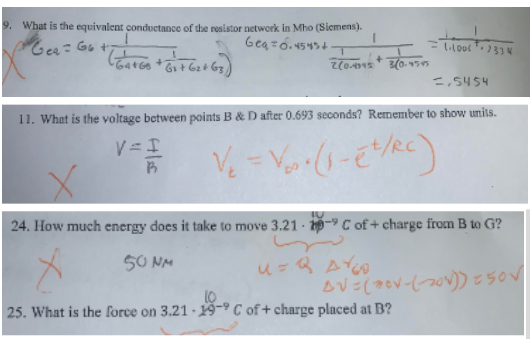 What is the equivalent conductance of the resistor | Chegg.com