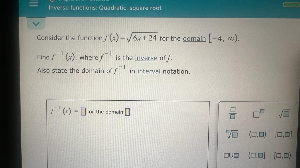 Solved Consider the function f(x)=x^2+9 ﻿for the domain | Chegg.com