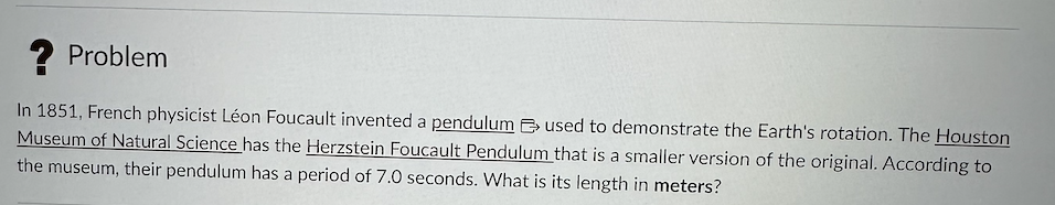 Solved In 1851, French physicist Léon Foucault invented a | Chegg.com