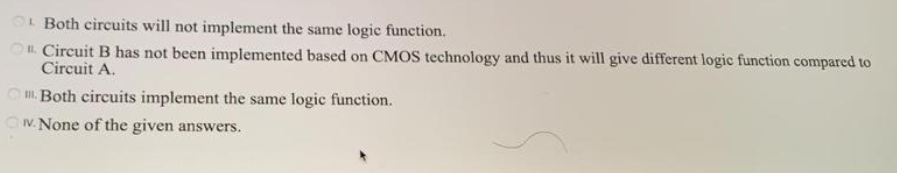 Solved CLO-5: Do the following two CMOS-based circuits | Chegg.com