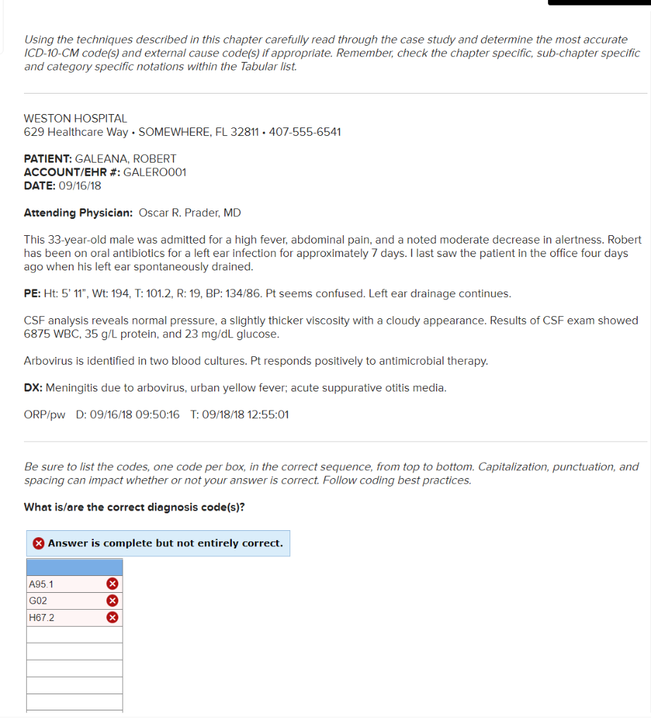 Solved Please help I need to have the correct codes and the | Chegg.com