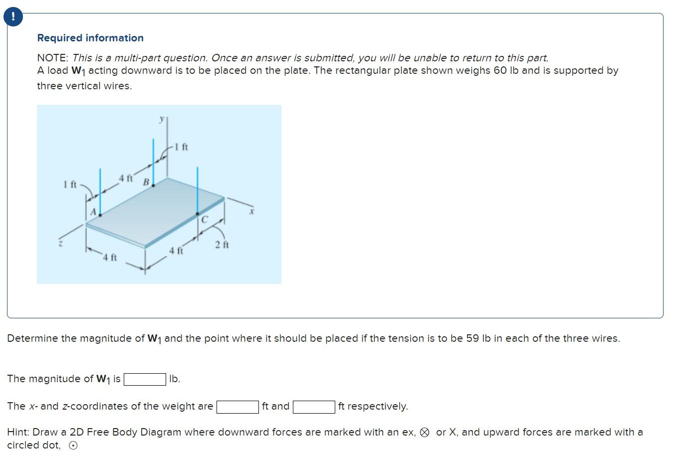 Solved Required information NOTE: This is a multi-part | Chegg.com