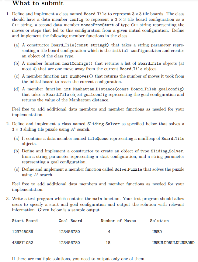 Solved In this programming project you are to write a | Chegg.com