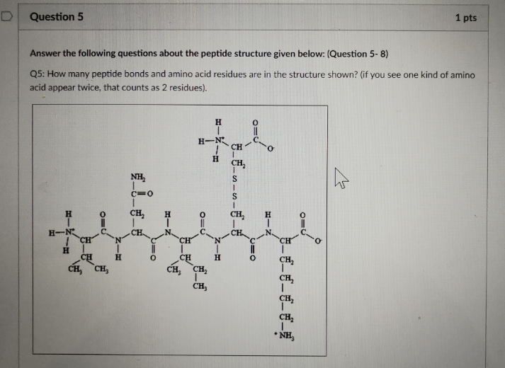Solved D Question 5 1 pts Answer the following questions | Chegg.com
