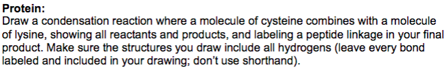 Solved Draw a condensation reaction where a molecule of | Chegg.com