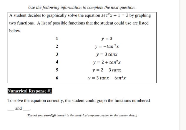 Solved Use the following information to complete the next | Chegg.com
