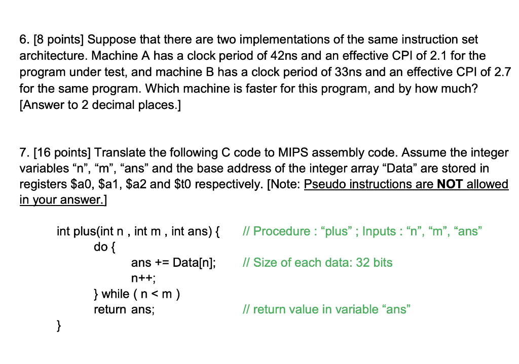 Solved 6. [8 points] Suppose that there are two | Chegg.com