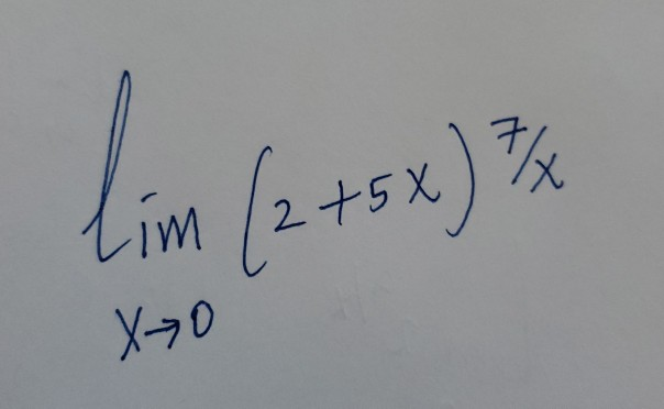 Solved Lim 2+5X | Chegg.com