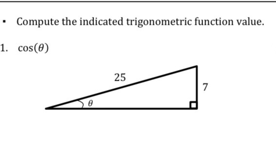 Solved Compute the indicated trigonometric function | Chegg.com