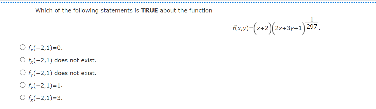 Solved Which of the following statements is TRUE about the | Chegg.com