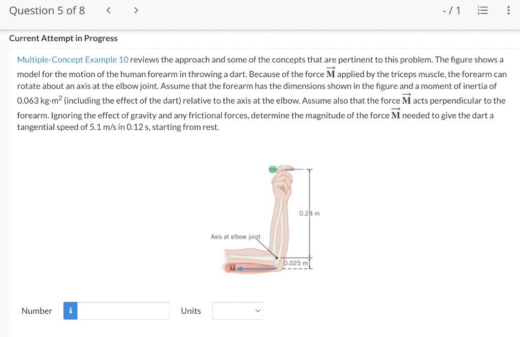 Solved Multiple-Concept Example 10 reviews the approach and | Chegg.com