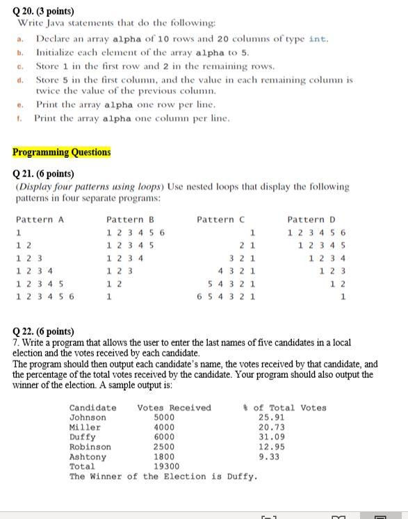 Solved Q13. (1 points) Show the output of the following | Chegg.com