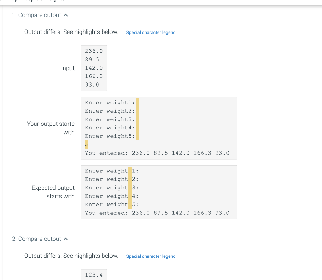 Solved (1) Prompt the user to enter five numbers, being five | Chegg.com