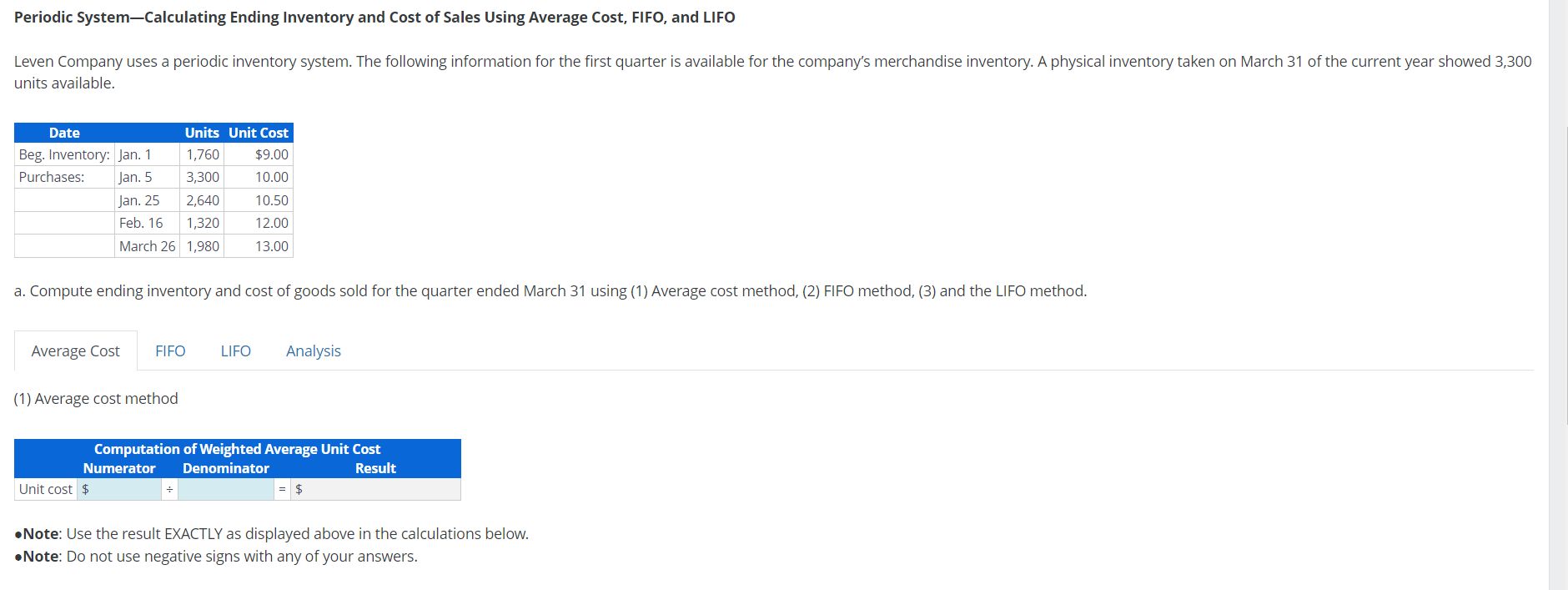 Solved Periodic System-Calculating Ending Inventory and Cost | Chegg.com