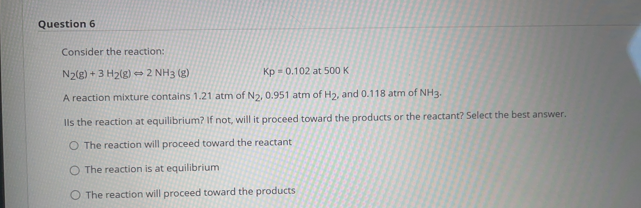 Solved Question 6Consider the | Chegg.com