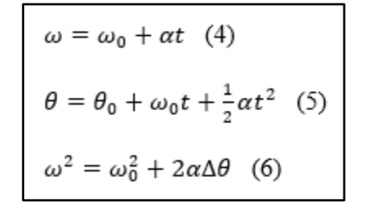 Solved v = vo + at (1) x = xo + vot+ +at? (2) v2 = v. + 2aAx | Chegg.com