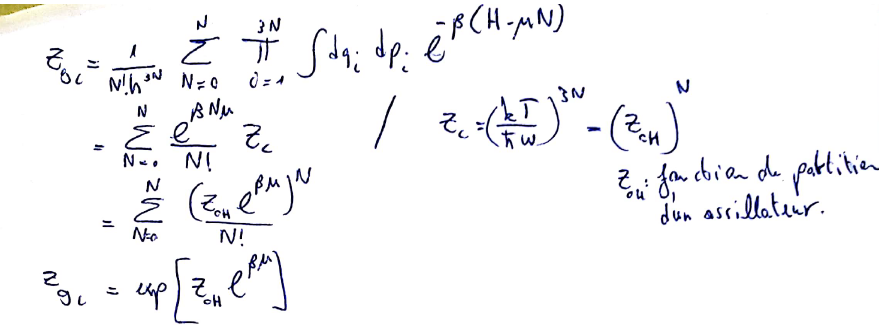 Solved Statistical Physics , Harmonic oscillators in the | Chegg.com