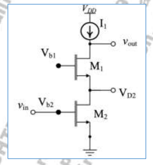 Solved Consider the cascode circuit shown below, and assume | Chegg.com