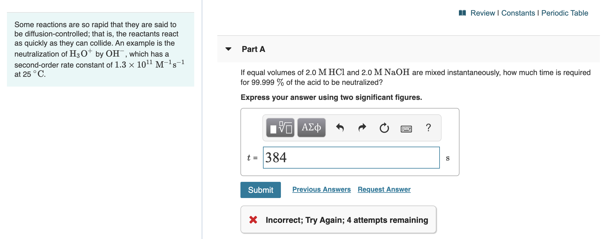 Solved MA Review | Constants | Periodic Table Some reactions | Chegg.com