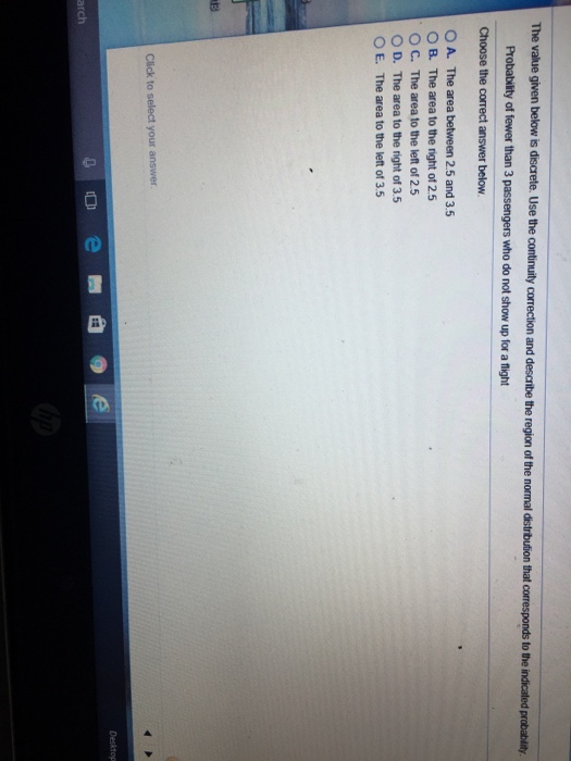 Solved The Value Given Below Is Discrete Use The Continuity