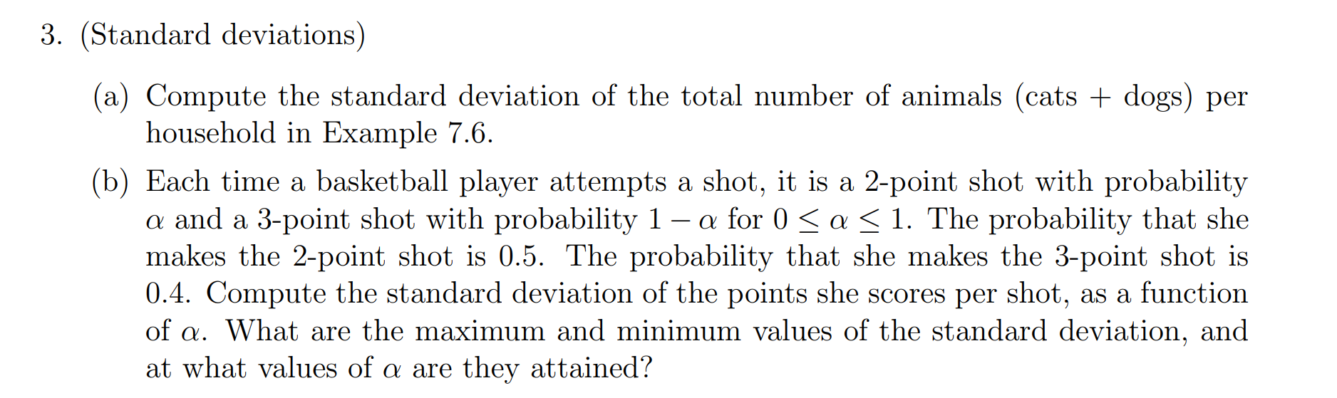 Solved Table 7.1 Cats and dogs. Joint pmf pc~,d~(c,d) of the | Chegg.com
