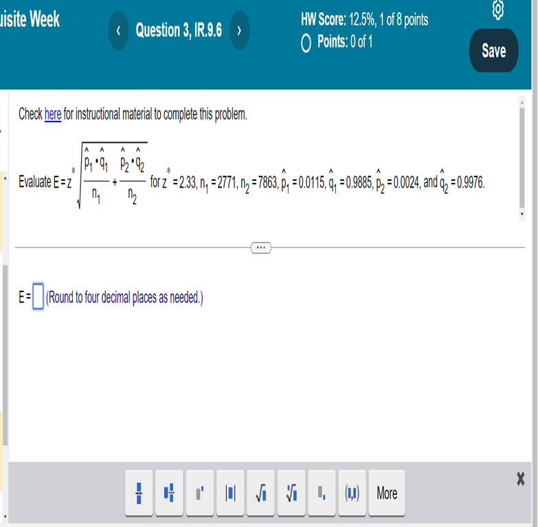 Solved Check here for instructional material to complete | Chegg.com