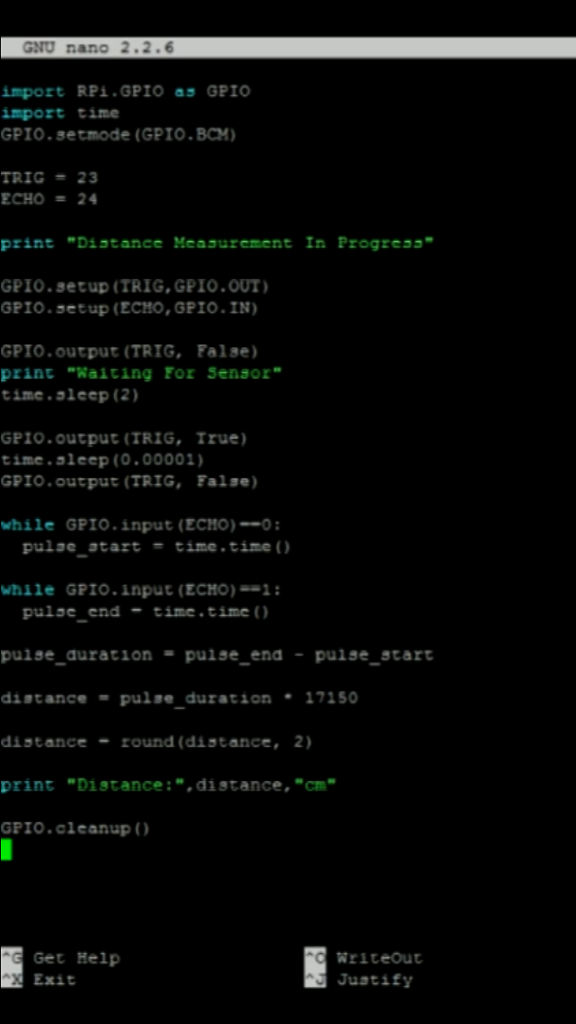 GNU nano 2.2.6 import RPA GPIO as GPIO import time | Chegg.com