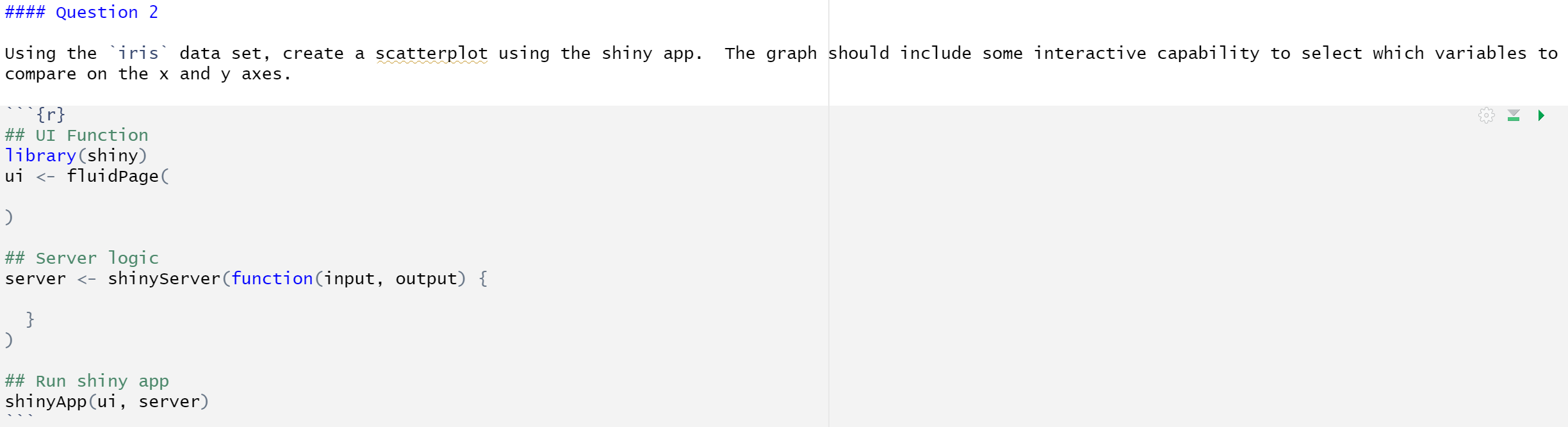 Solved #### Question 2 The graph should include some | Chegg.com